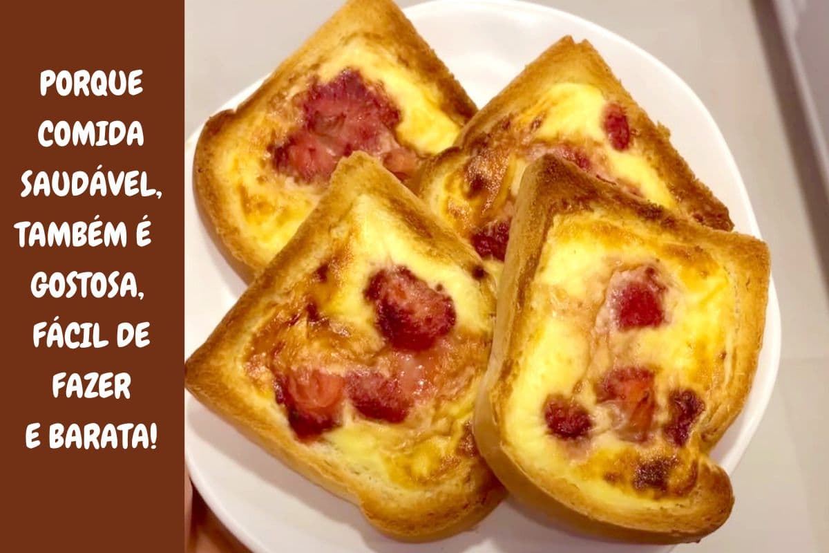 Toast de Iogurte - Café da Manhã Saudável, Rápido e Barato / 2º Dia ...