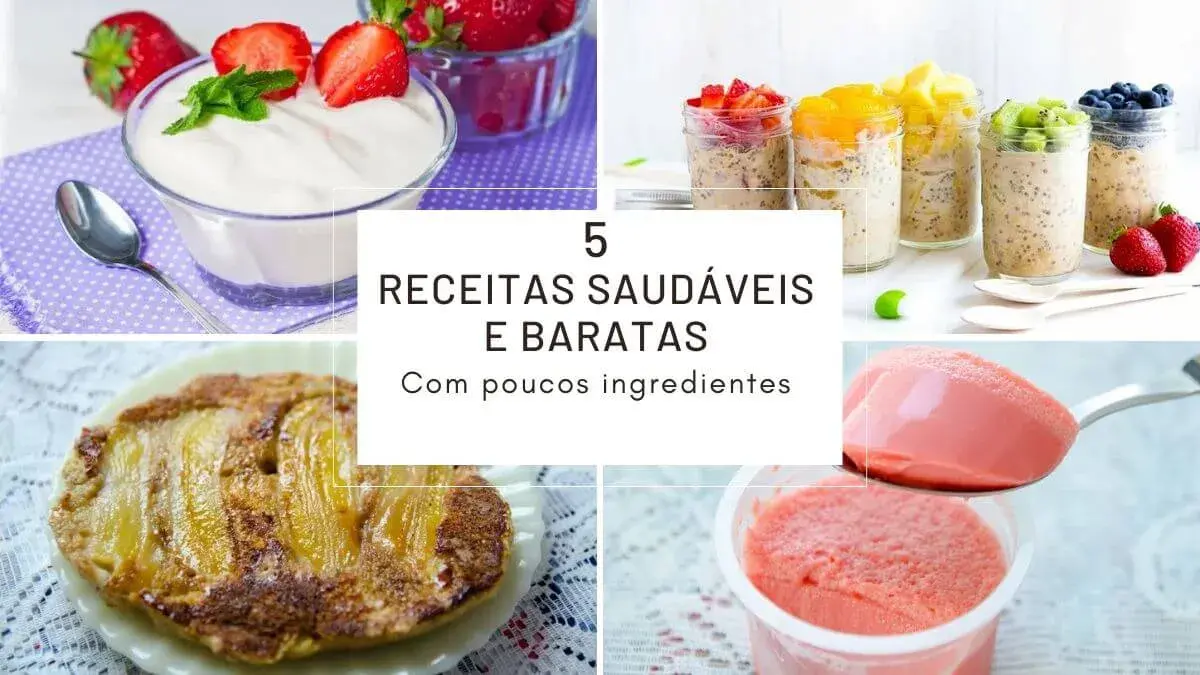 5 receitas saudáveis e baratas que faço toda semana (com poucos ...